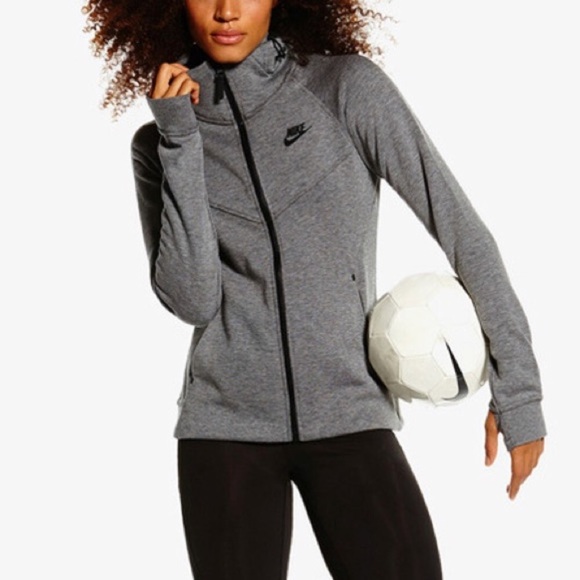 Nike | Sweaters | Nwt Nike Tech Fleece Full Zip Hoodie Grey | Poshmark